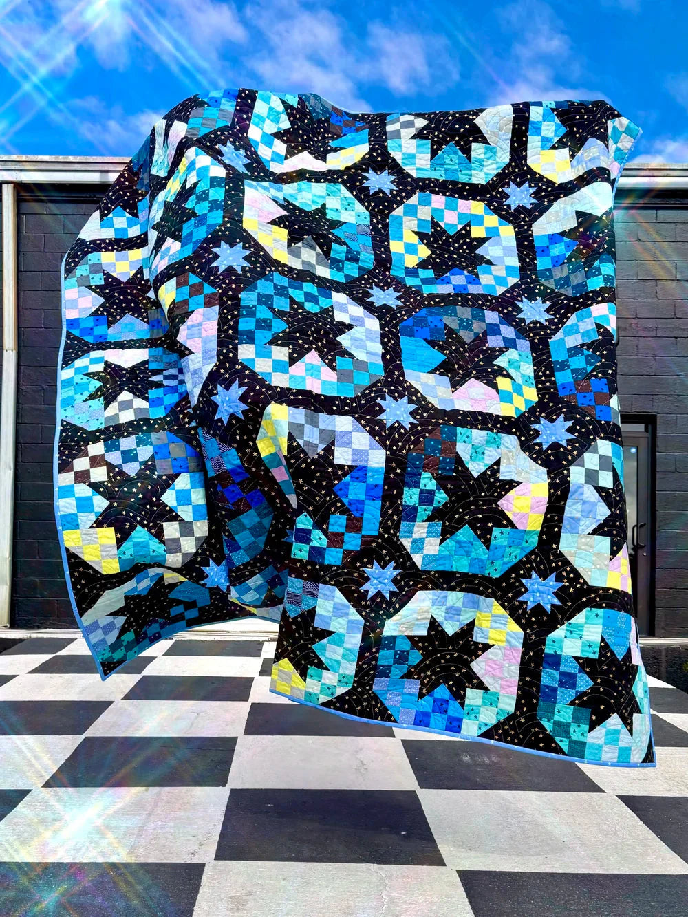 Disco Stars Quilt Kit | Ruby Star Fever + Glassy Colorways – La Bizarra ...